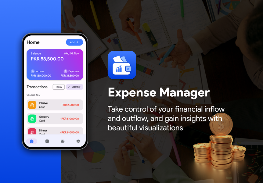 دانلود برنامه Expense Manager Budget Planner اندروید | بازار