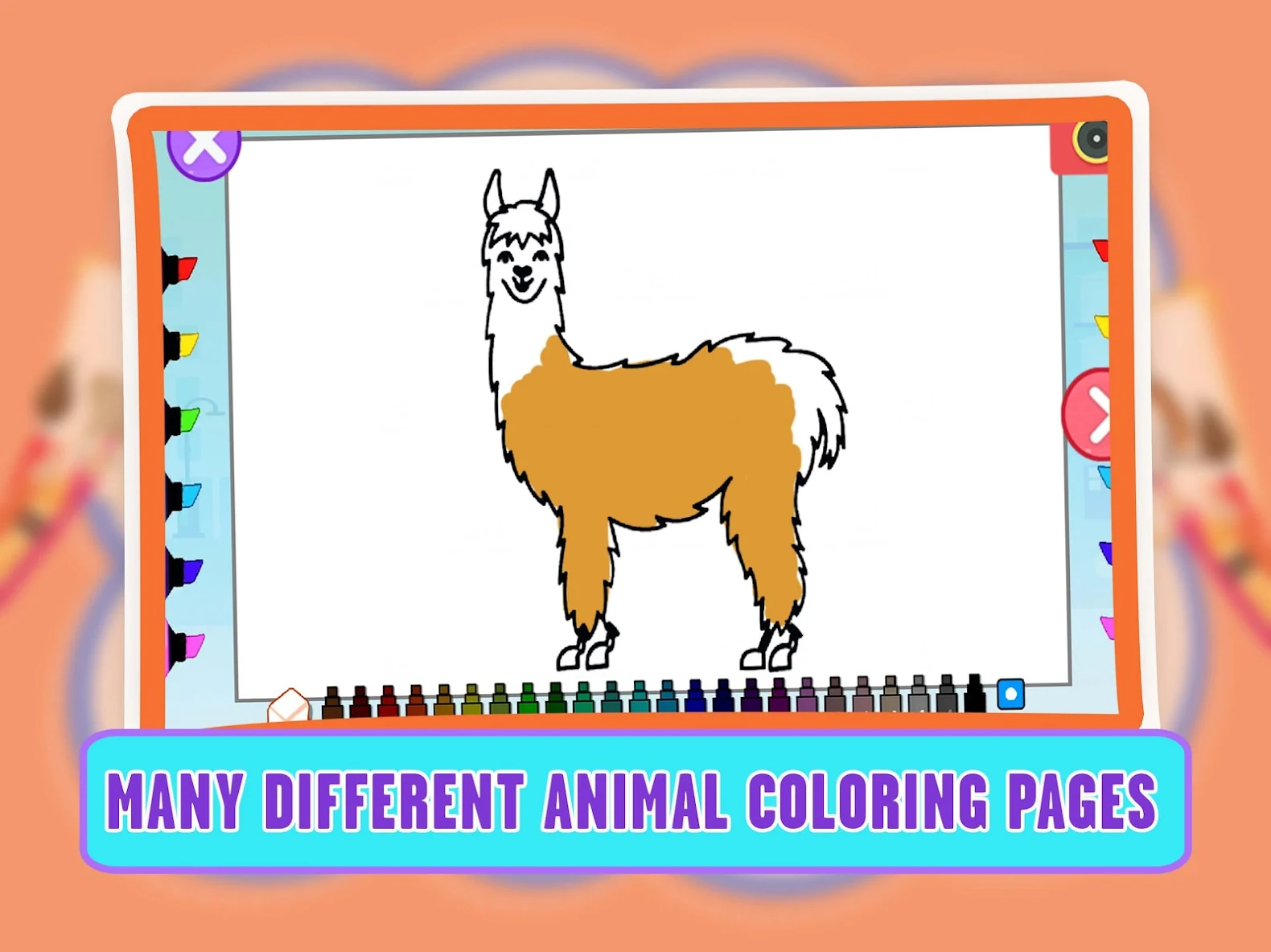 بازی Learning Animal Coloring Games - دانلود | بازار