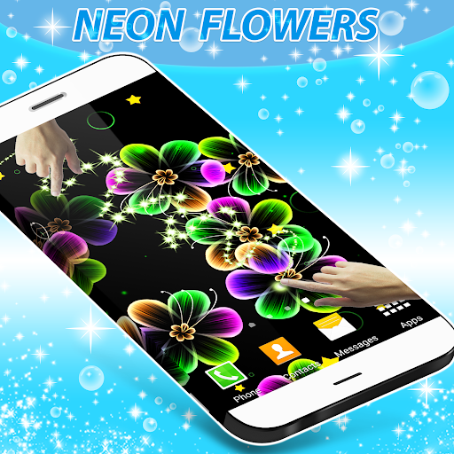 دانلود برنامه Neon Flowers Live Wallpaper اندروید بازار