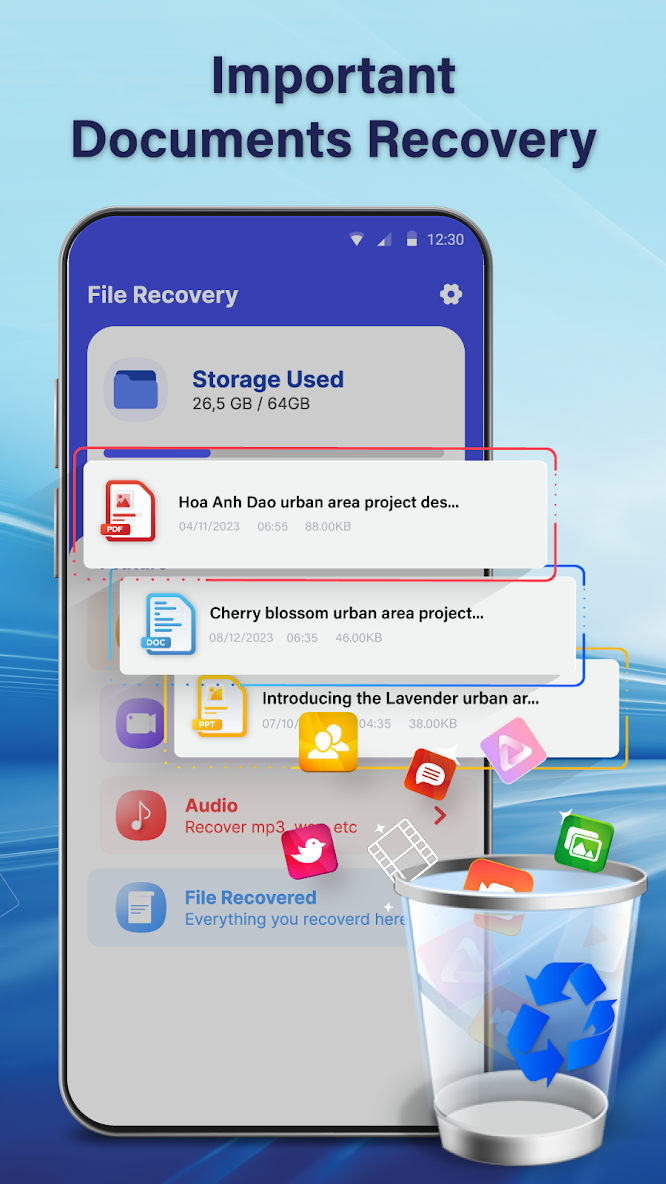 دانلود برنامه File Miner - Photo Recovery اندروید | بازار