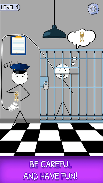 دانلود بازی Stickman Robber Puzzle Game اندروید بازار