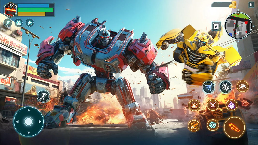 بازی Robot Transform Battle دانلود بازار