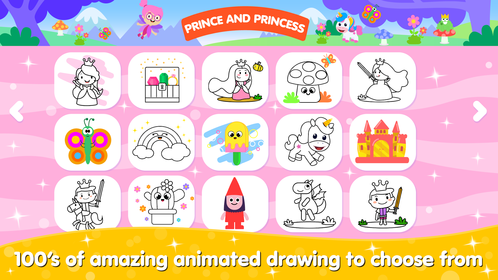 دانلود بازی Coloring And Drawing For Girls اندروید بازار