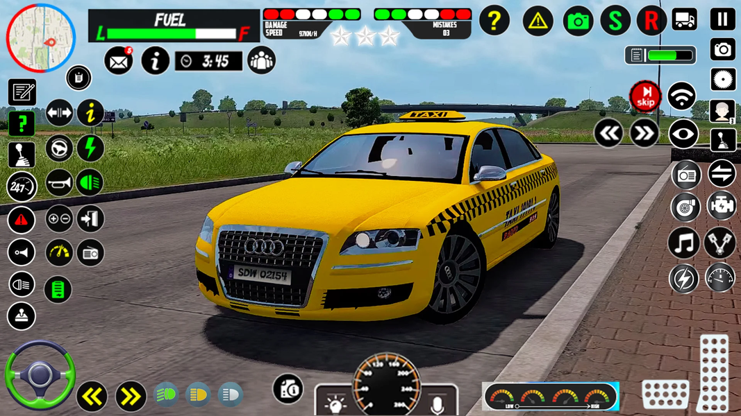 دانلود بازی Offroad Taxi Simulator Game ۳d اندروید بازار