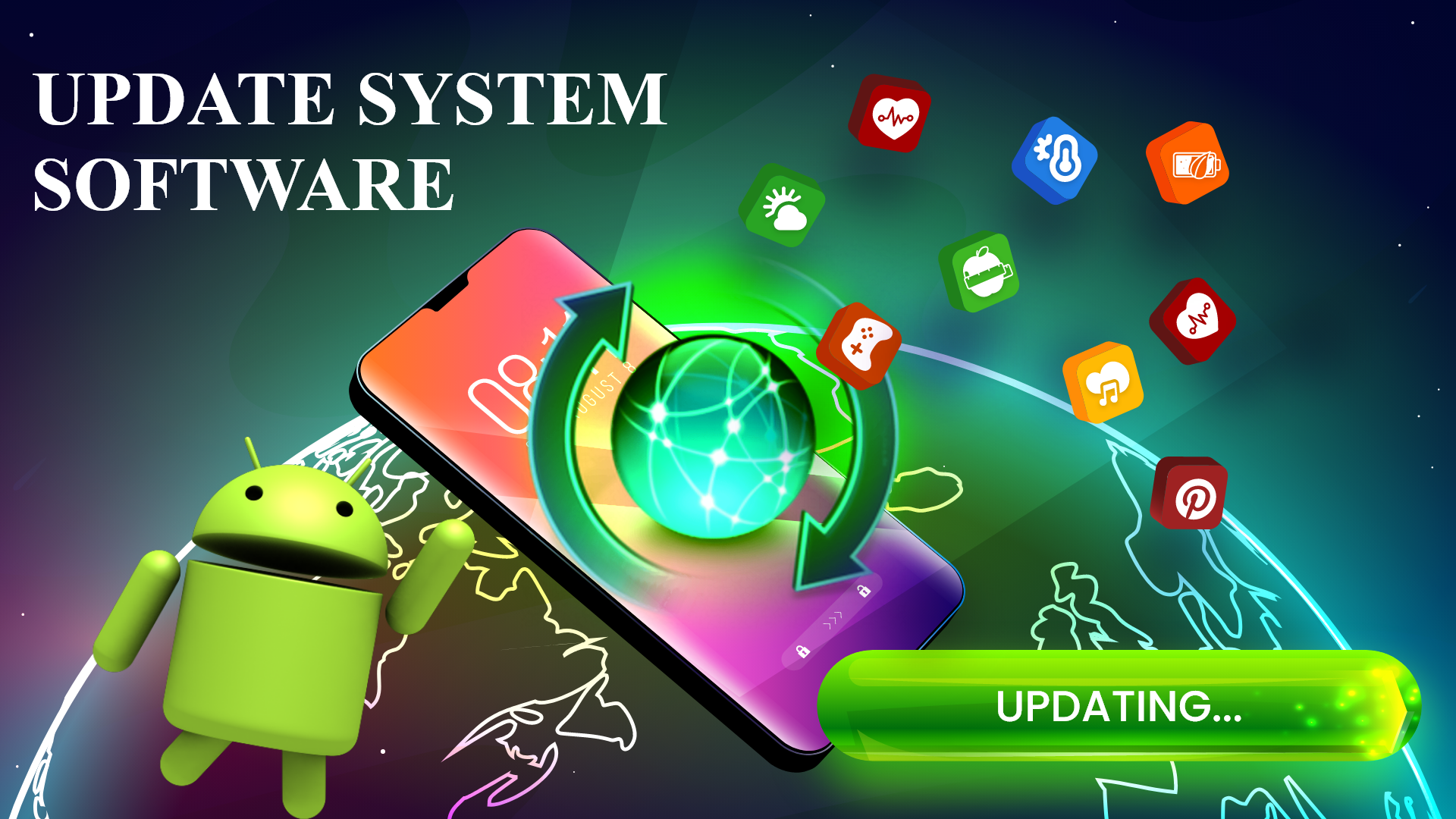 دانلود برنامه Update Software - Apps Updater اندروید | بازار