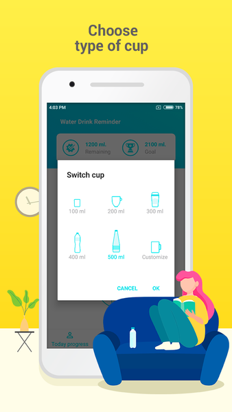 دانلود برنامه Water Drink Reminder اندروید بازار
