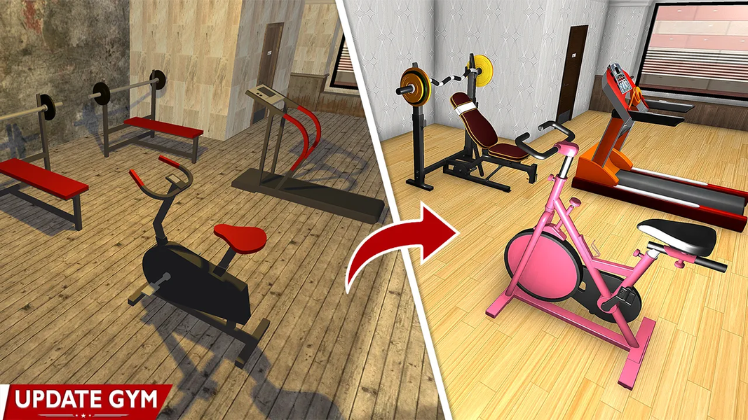 دانلود بازی Idle Fitness Gym Workout Games اندروید بازار