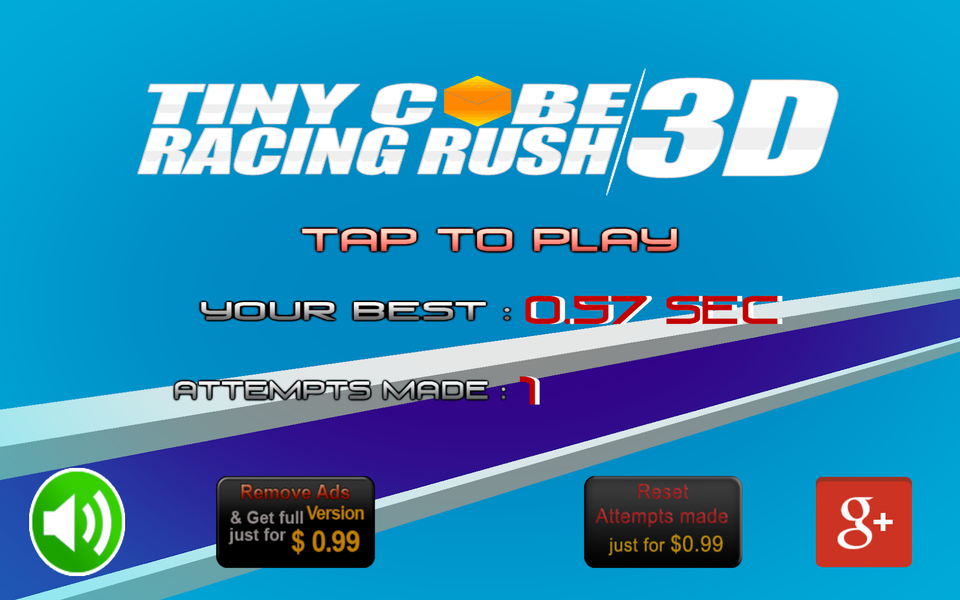 دانلود بازی Tiny Cube Racing Rush ۳D اندروید | بازار