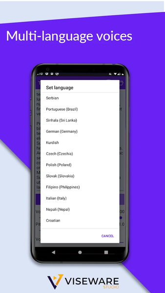 دانلود برنامه Textspeech Text To Speech اندروید بازار