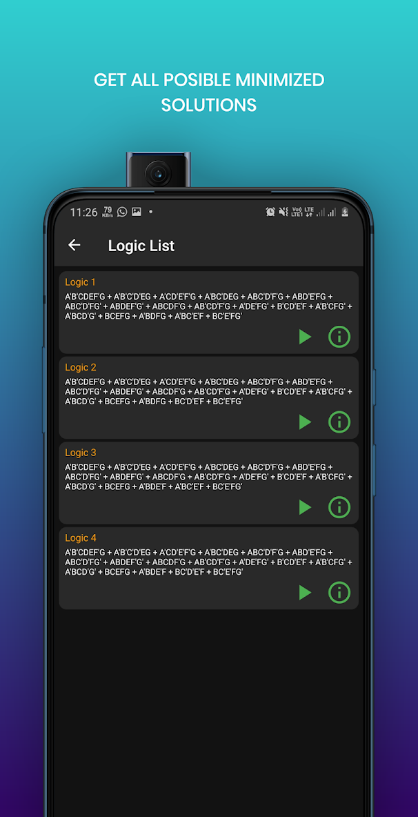 دانلود برنامه Boolean Algebra | Kmap solver اندروید | بازار