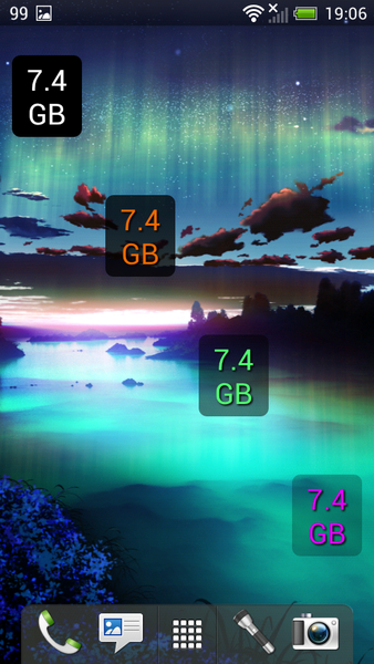 دانلود برنامه Free Disk Space Widget اندروید بازار