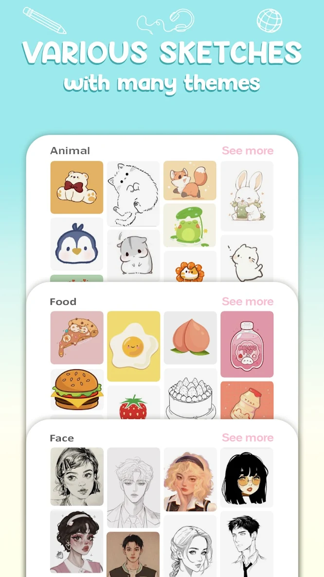 دانلود برنامه AR Draw Sketch: Trace & Sketch اندروید | بازار