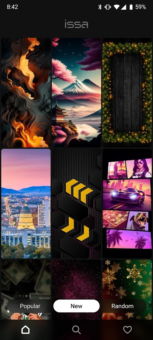 دانلود برنامه issa / aesthetic wallpaper اندروید | بازار