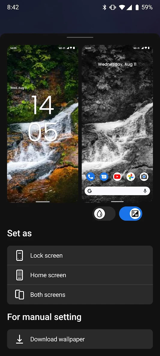 دانلود برنامه issa / aesthetic wallpaper اندروید | بازار