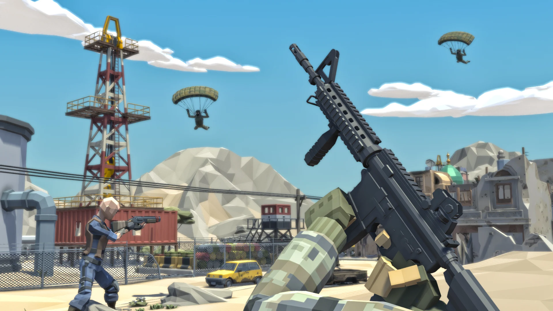دانلود بازی Fps Warstrike Polygon Games اندروید بازار