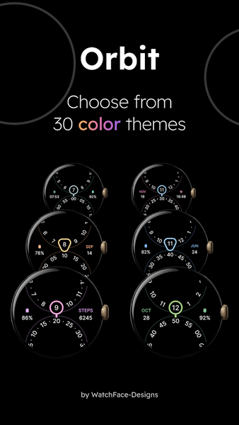دانلود برنامه Orbit Minimal Watch Face اندروید بازار
