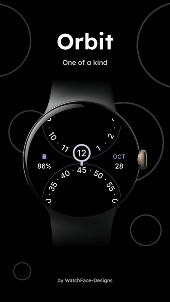 دانلود برنامه Orbit Minimal Watch Face اندروید بازار
