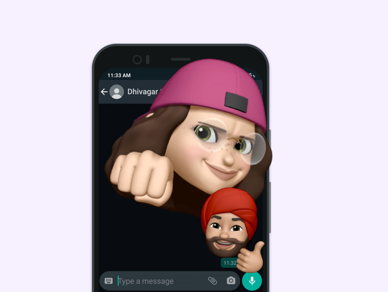 دانلود برنامه Memoji Stickers for WhatsApp اندروید | بازار