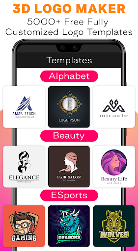 دانلود برنامه ۳d Logo Maker And Logo Creator اندروید بازار