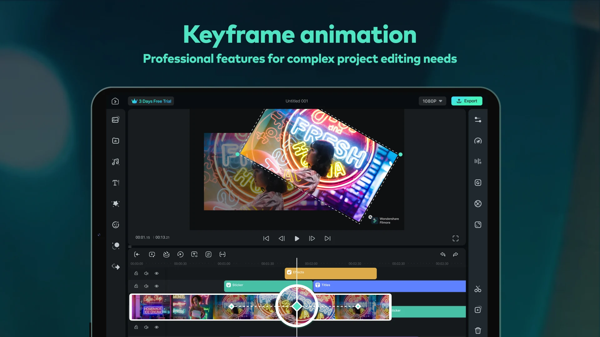 دانلود برنامه FilmoraHD - AI Video Creator اندروید | بازار