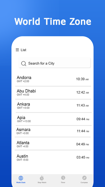 دانلود برنامه World Clock: World Time Clock اندروید | بازار