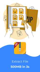 برنامه Zip, Rar Extractor - دانلود | بازار