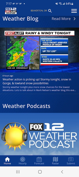 دانلود برنامه Fox۱۲ Weather اندروید بازار