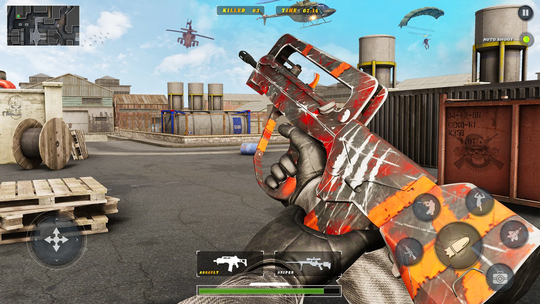 دانلود بازی Fps Commando Strike Gun Arena اندروید بازار