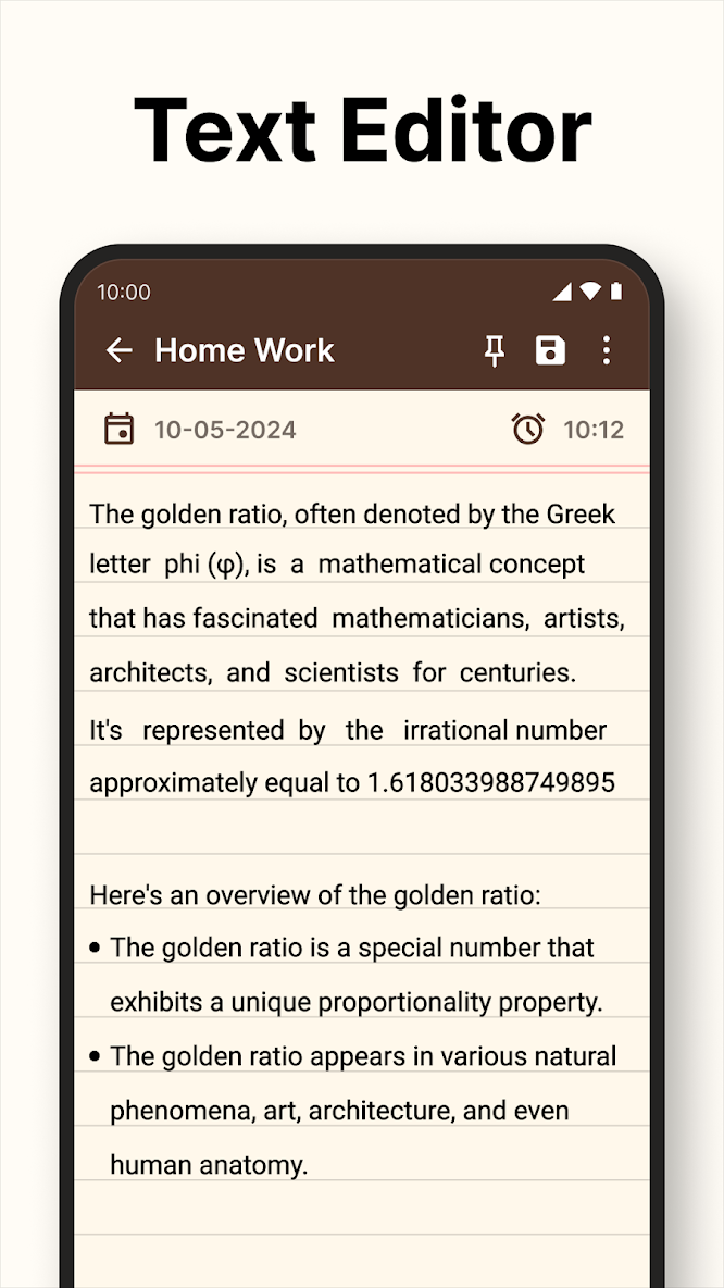 دانلود برنامه Notes - Simple Notepad اندروید | بازار
