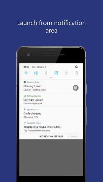 دانلود برنامه Floating Dialer اندروید بازار