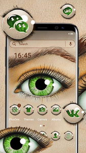 برنامه Green Eye Theme - دانلود | بازار