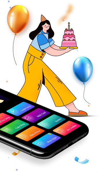 دانلود برنامه Happy Birthday Wishes اندروید بازار