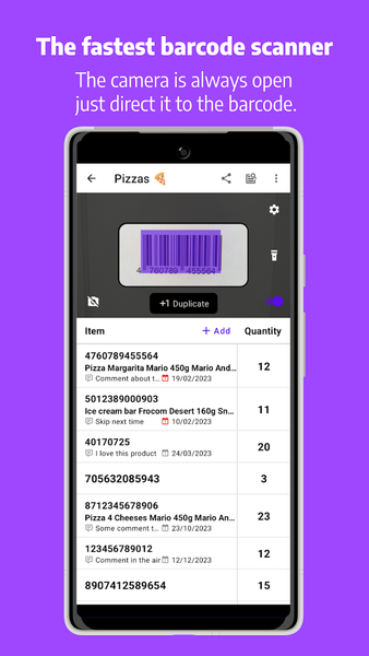 دانلود برنامه Barcodica - Barcode scanner اندروید | بازار