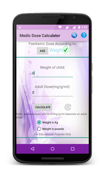 دانلود برنامه Medic Dose Calculator اندروید | بازار