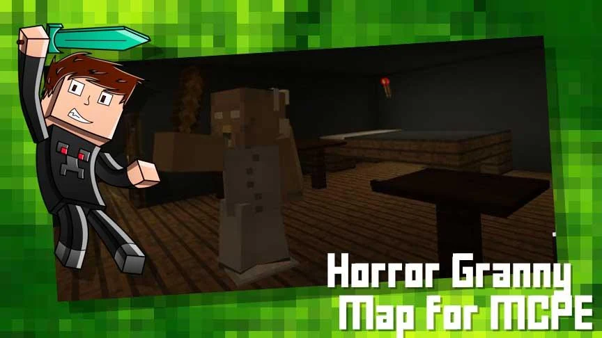 دانلود برنامه Horror Granny Map for MCPE اندروید | بازار