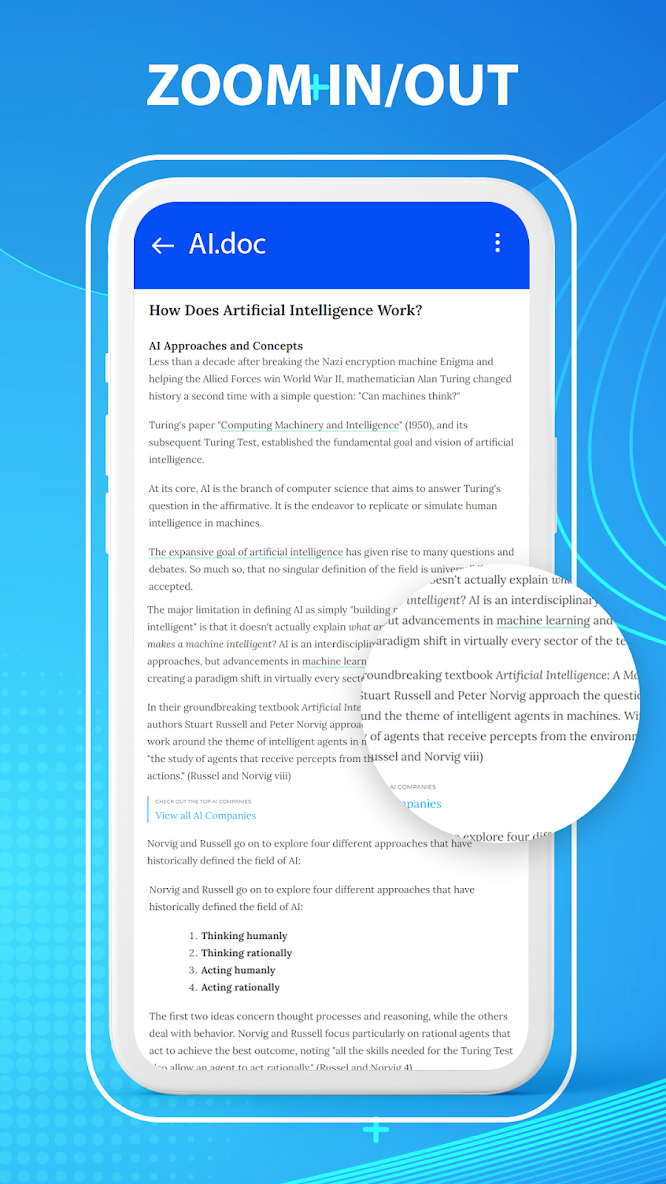 دانلود برنامه Docs Reader, Docx, Word Viewer اندروید | بازار