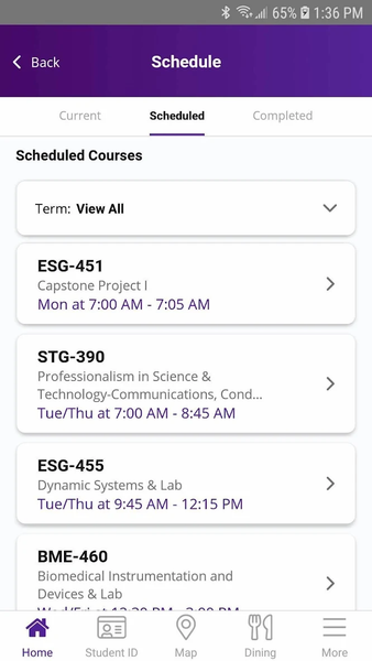 دانلود برنامه GCU Student اندروید | بازار