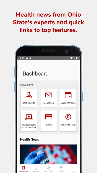 دانلود برنامه Ohio State MyHealth اندروید | بازار