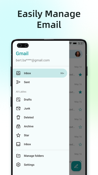 دانلود برنامه Email Pro Fast All Mail اندروید بازار