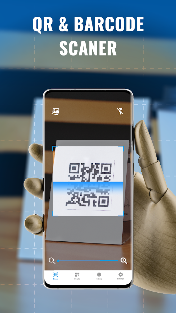 دانلود برنامه QR & Barcode Scanner اندروید | بازار