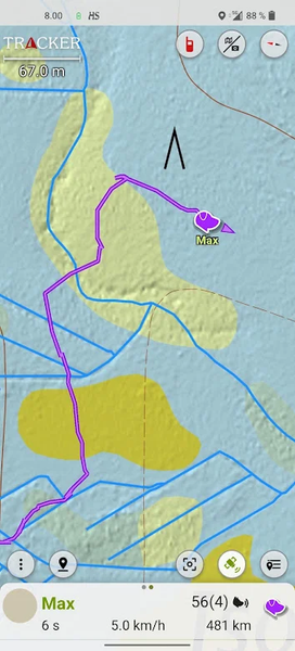 دانلود برنامه Tracker - for dogs and outdoor اندروید | بازار