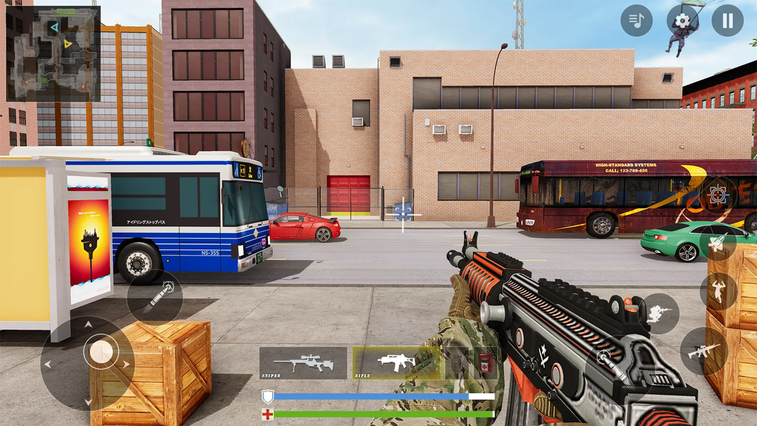 دانلود بازی Gun Strike CS Ops Offline FPS اندروید | بازار