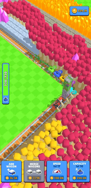 دانلود بازی Train Miner Idle Railway Game اندروید بازار