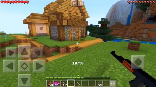 برنامه Gun Mod For Minecraft Pe دانلود کافه بازار