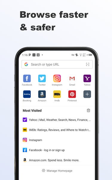 دانلود برنامه Fiery Browser Fast And Private اندروید بازار