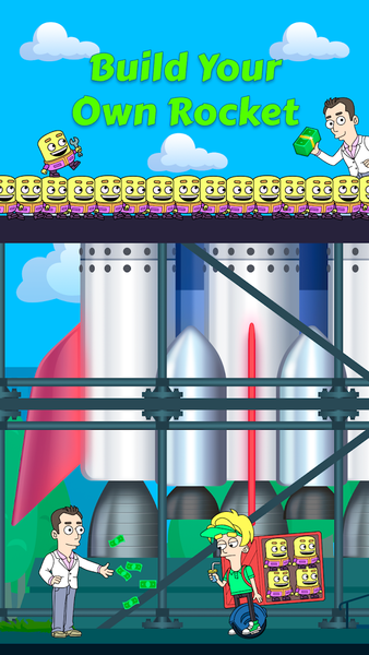 دانلود بازی Idle Rocket Tycoon اندروید بازار
