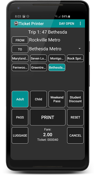 دانلود برنامه Ticket Printer اندروید بازار