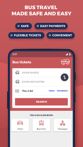 برنامه redBus Bus & Train Booking App - دانلود | بازار
