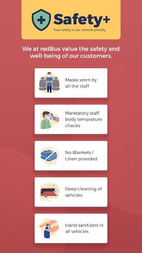 دانلود برنامه Redbus Book Bus Train Tickets اندروید بازار