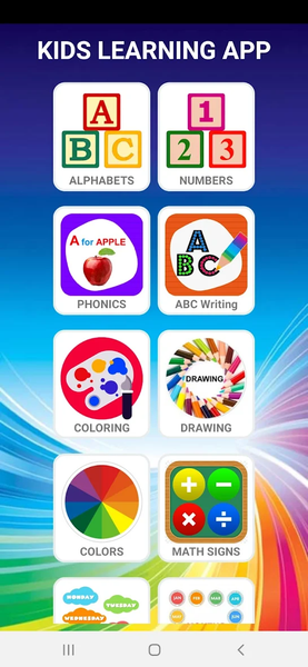 دانلود برنامه ABCD Learning App A for Apple اندروید | بازار